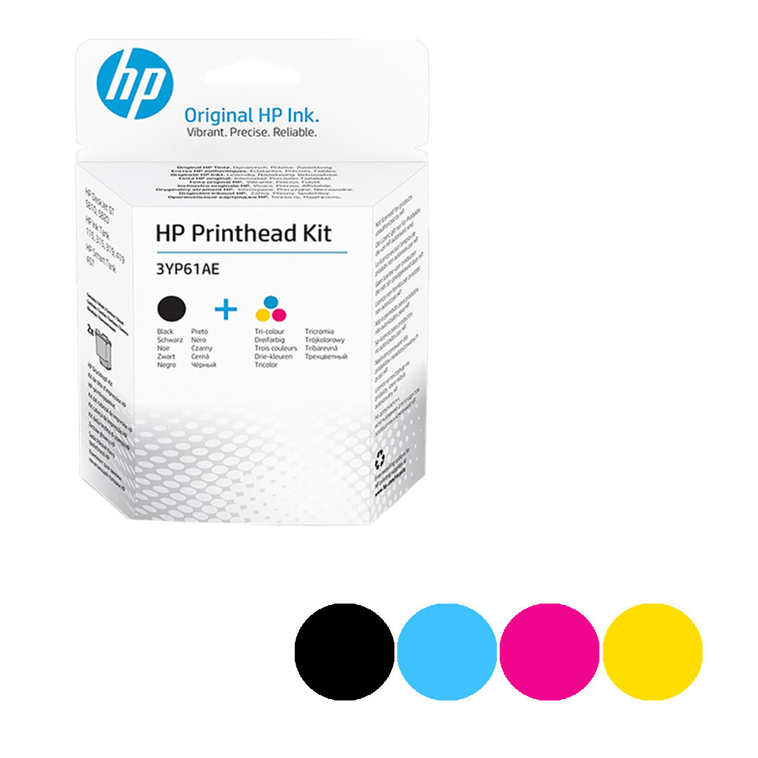 Купить Печатающая головка HP 3YP61AE, для DeskJet GT5810/5820, Ink Tank ...