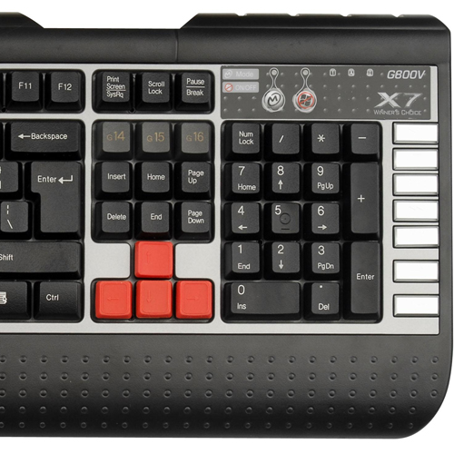 Купить KeyBoard USB, A4 Tech G-800V, Gaming X7: в Алмате, Астане • Цена ...