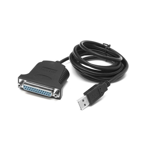 Купить Адаптер Deluxe DLA-LU2 USB на LPT USB 2.0, 1.35 м, USB, черный ...